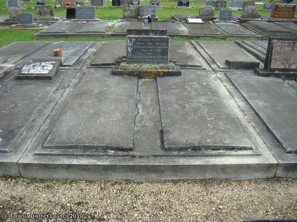 Cemetery Record Details | Tararua District Council