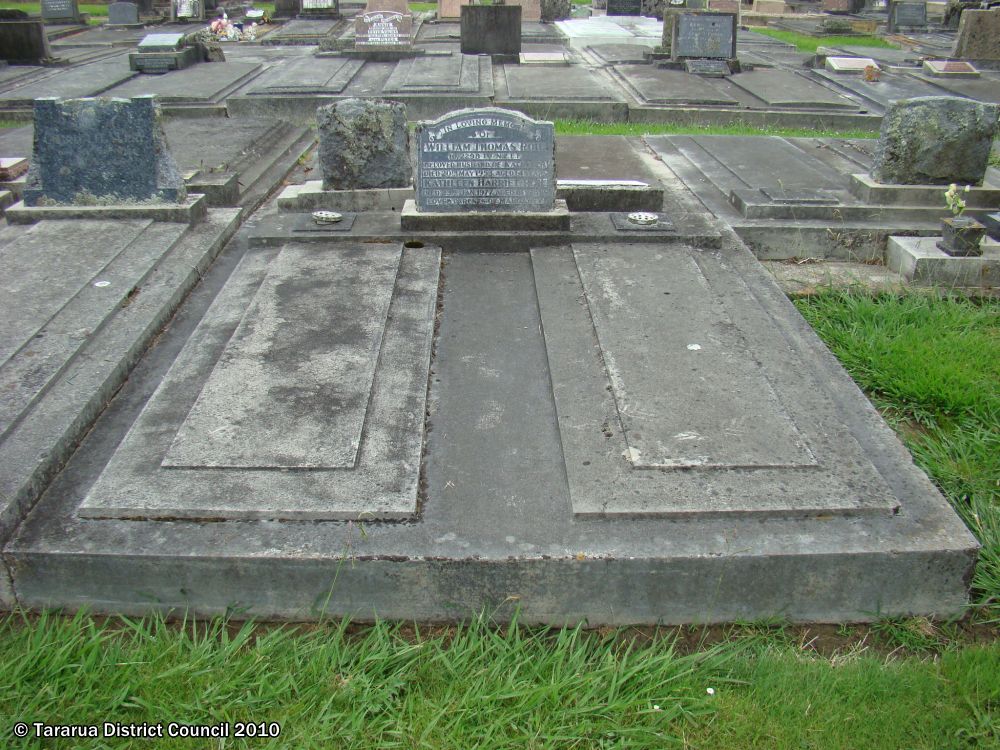 Cemetery Record Details | Tararua District Council