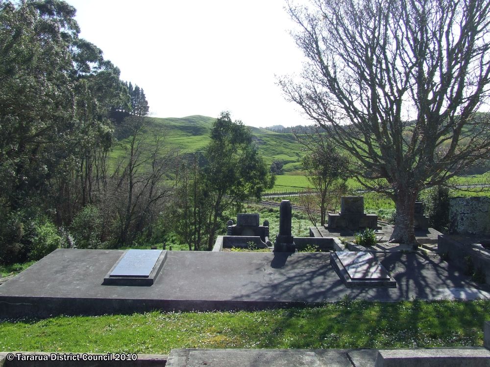 Cemetery Record Details | Tararua District Council