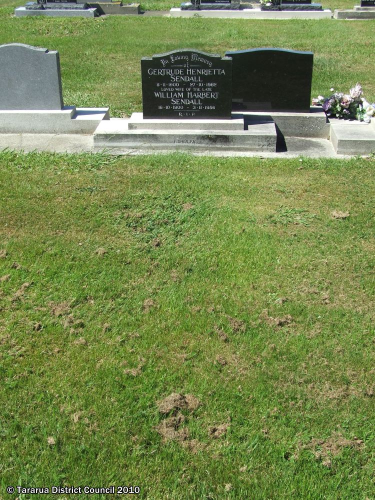 Cemetery Record Details | Tararua District Council