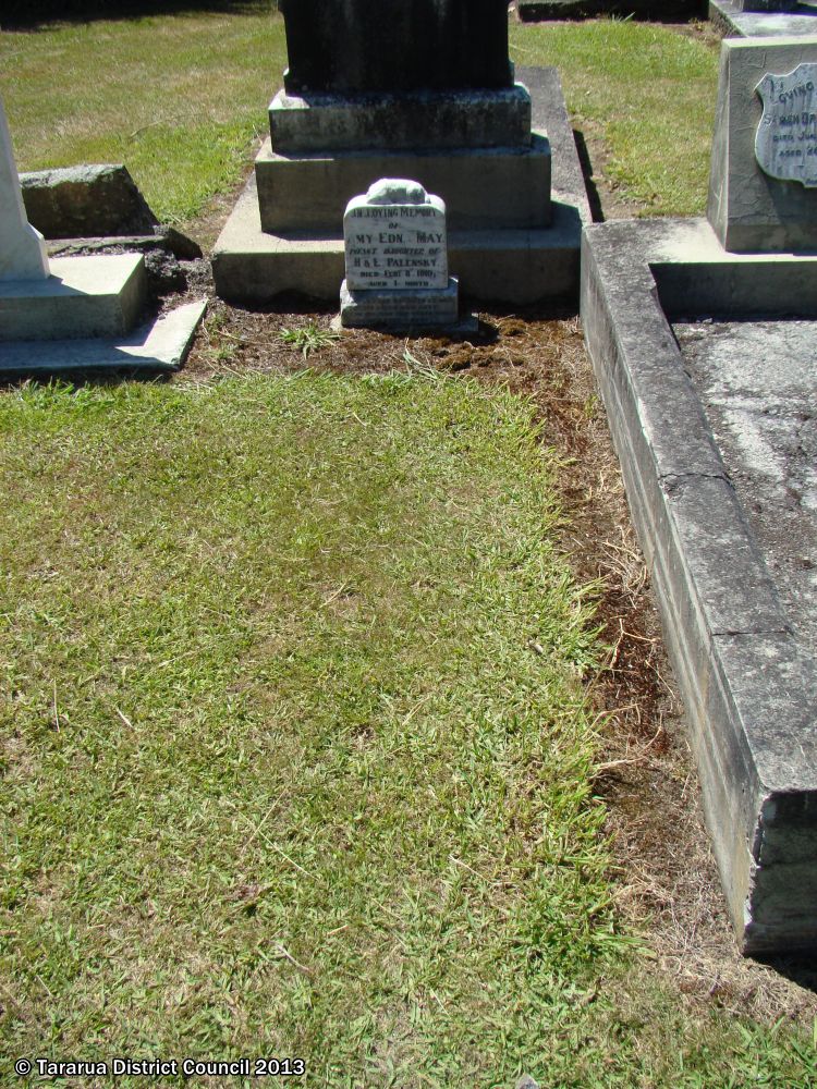 Cemetery Record Details | Tararua District Council