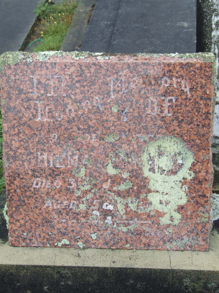 Cemetery Record Details | Tararua District Council