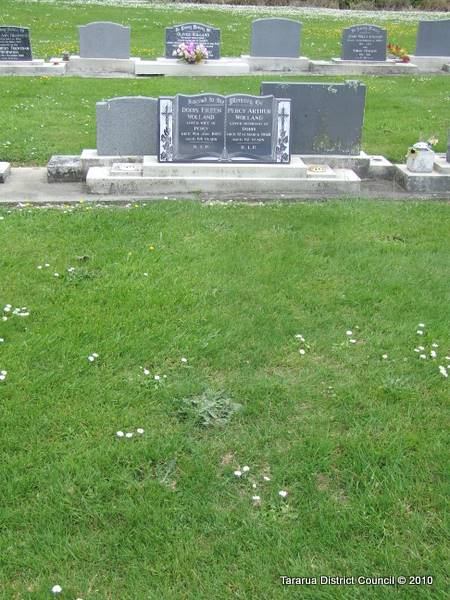 Cemetery Record Details | Tararua District Council