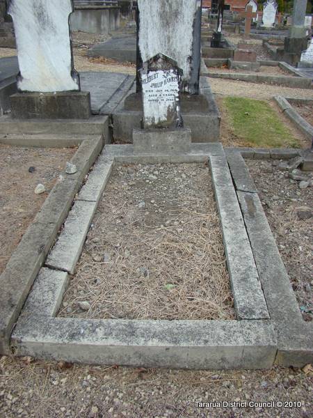 Cemetery Record Details | Tararua District Council